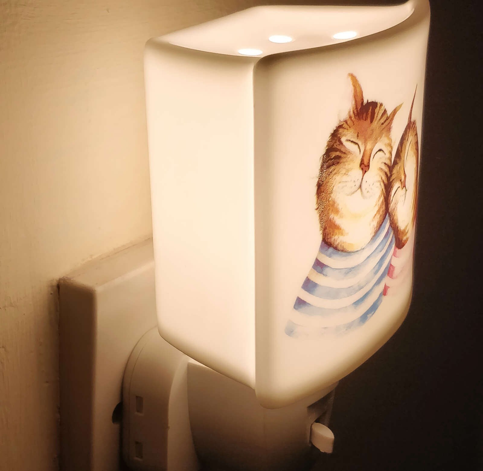 Cat Night Light is a Great Gift for Cat Lovers With LED Lamp - Etsy UK