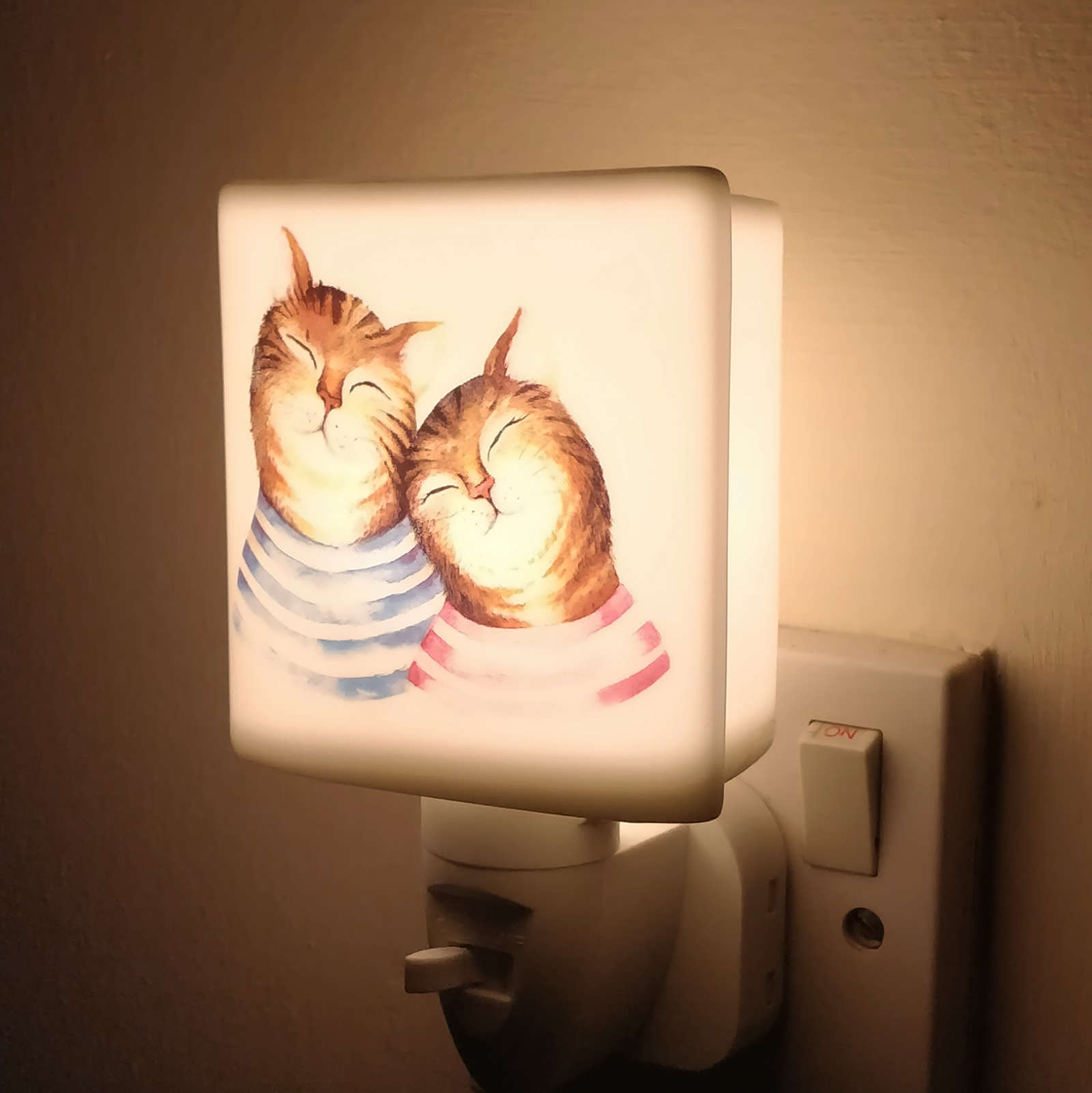 Cat Night Light is a Great Gift for Cat Lovers With LED Lamp - Etsy UK