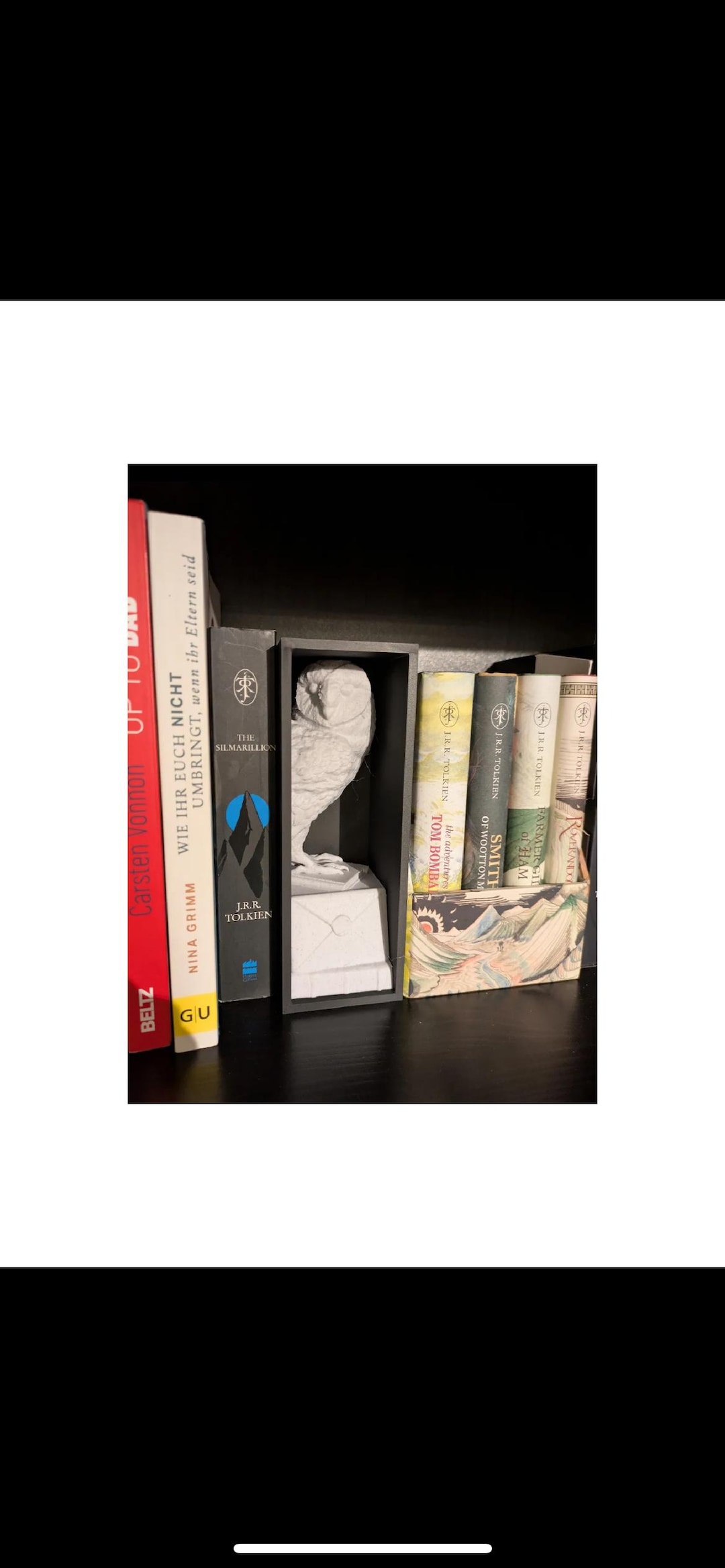 Harry Potter Hedwig Book Nook Book End - Etsy