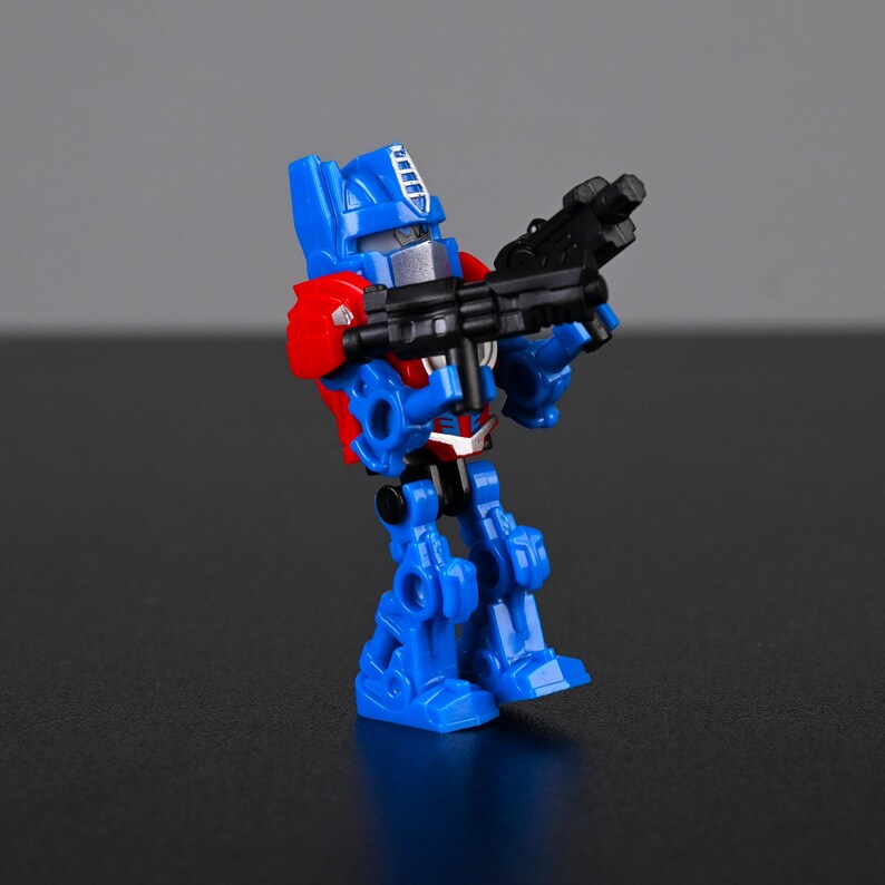 Transformers Optimus Prime Minifigure, Heavy Combat Mech Form, Lego ...
