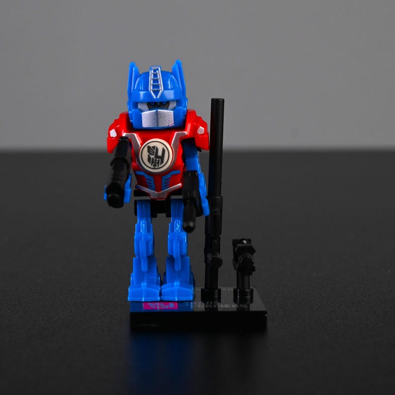 Transformers Optimus Prime Minifigure, Heavy Combat Mech Form, Lego ...