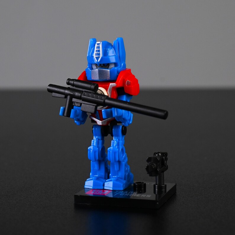 Transformers Optimus Prime Minifigure, Heavy Combat Mech Form, Lego ...