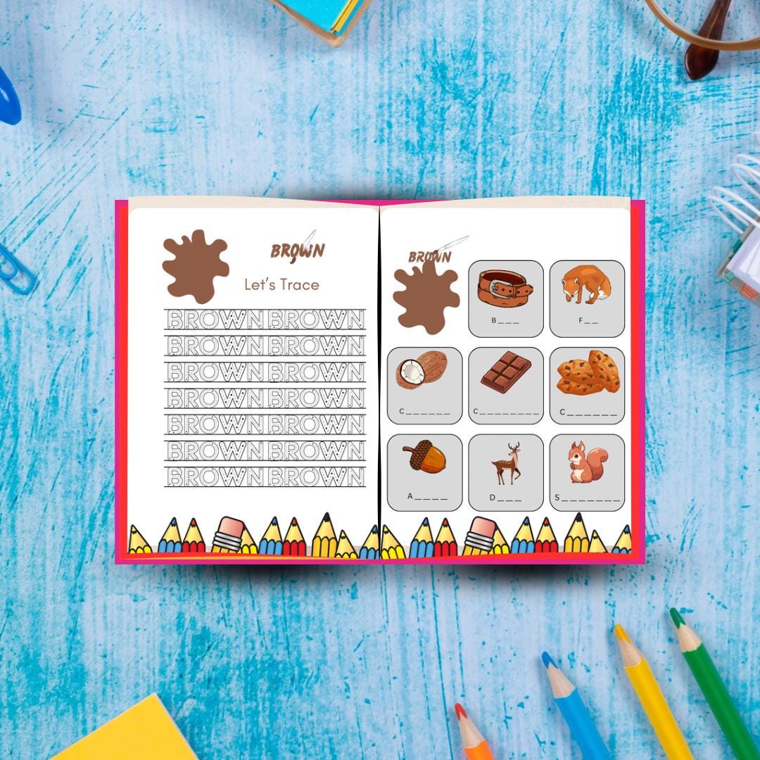 Colors Worksheet for Kids – Printable Preschool Learning Pages ...