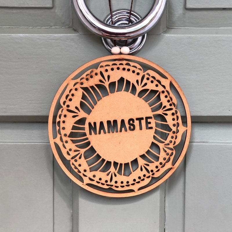 Namaste Sign - Etsy