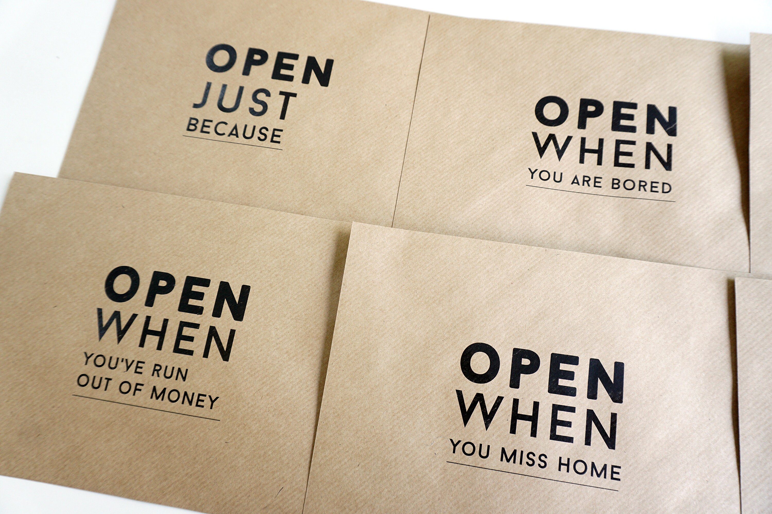 Open When Envelopes for College University Gifts College | Etsy