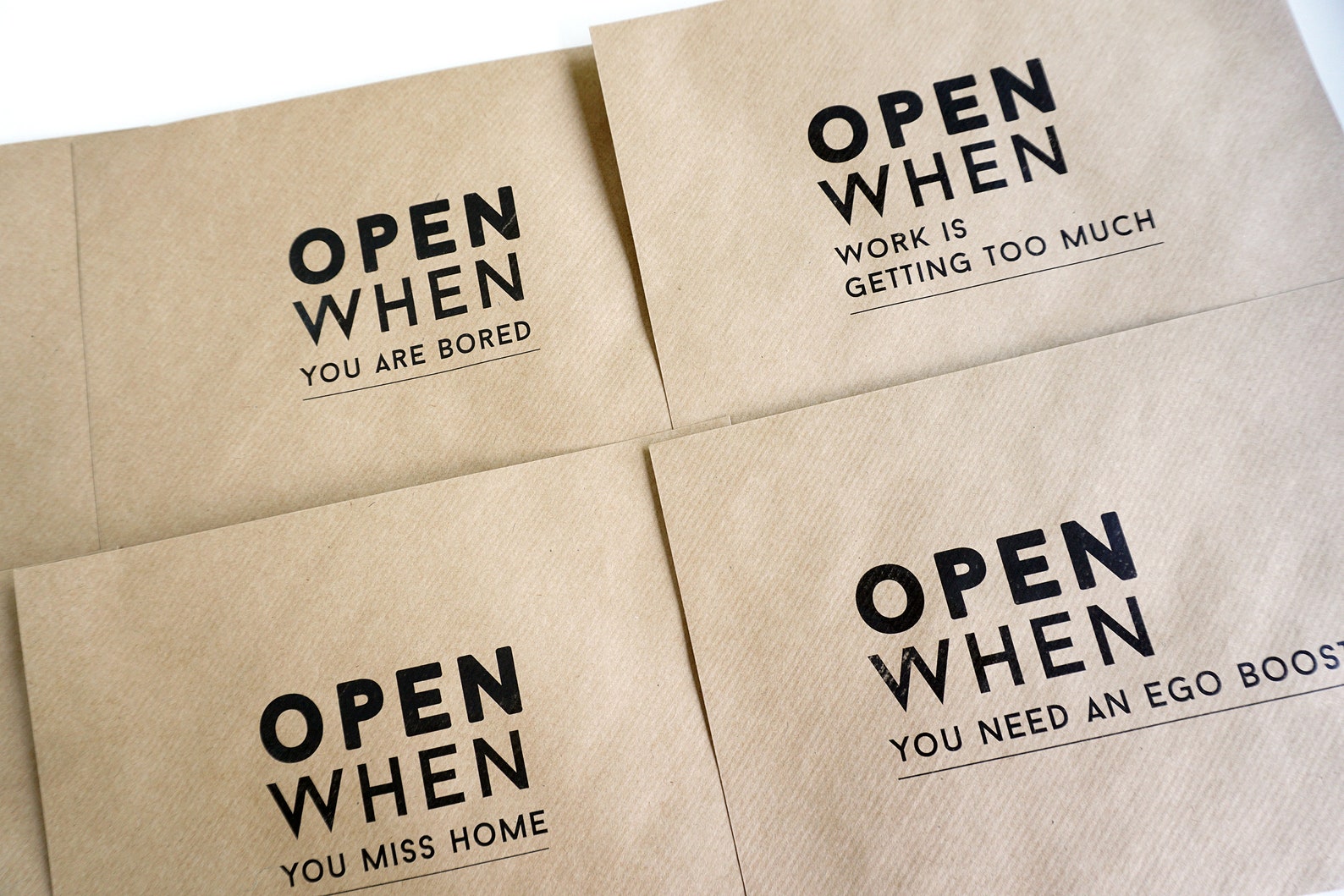Open When Envelopes for College, University Gifts, College Gifts ...