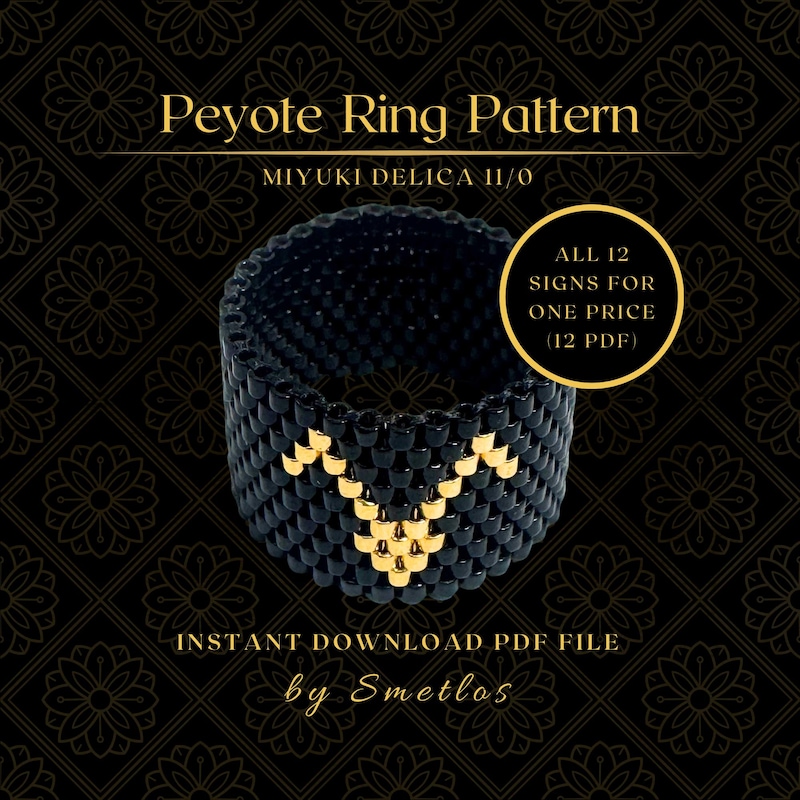 Peyote Beads Rings - Etsy