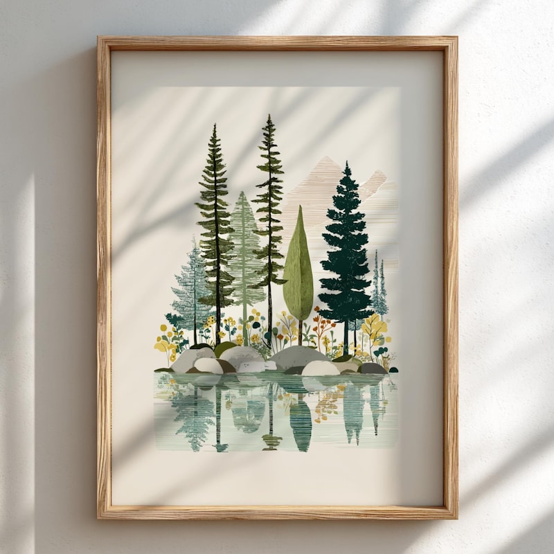 Poster Frameless Nature - Etsy UK