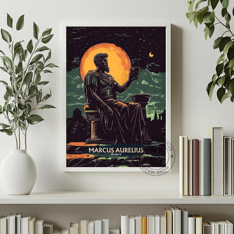 Marcus Aurelius Print: Stoic Philosophy Wall Art (digital File) - Etsy