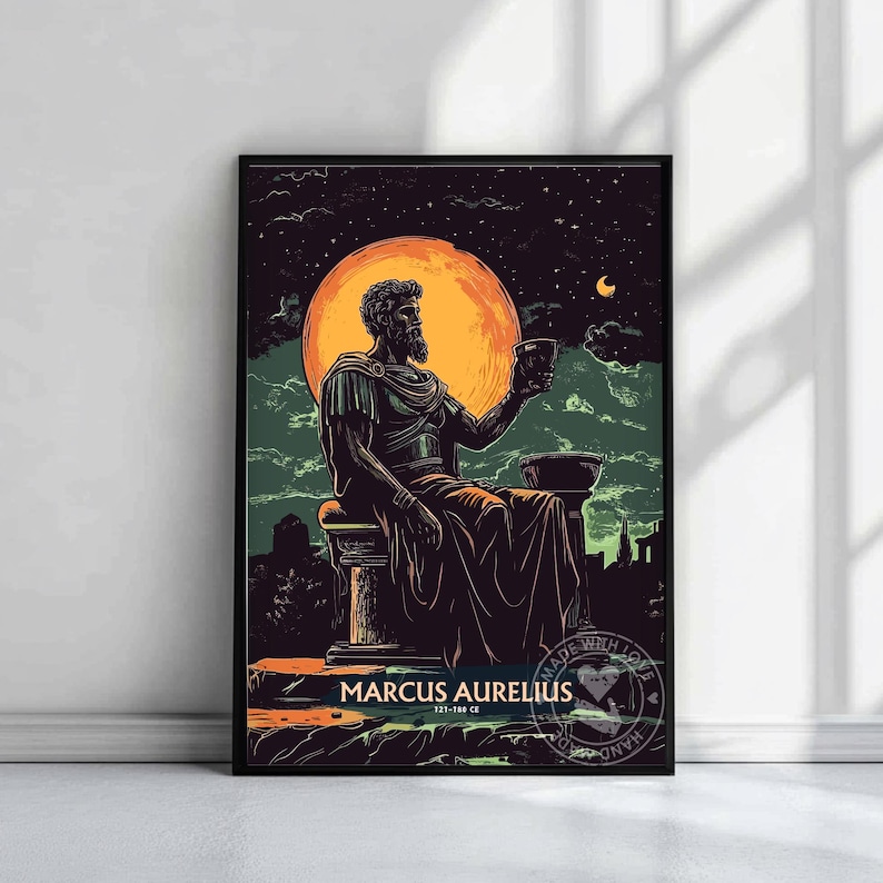 Marcus Aurelius Print: Stoic Philosophy Wall Art (digital File) - Etsy