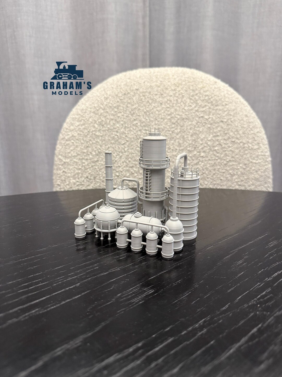 N Scale Oil Refinery - NO BASE VERSION/ 1:160 Gauge/ Built and Ready - Etsy