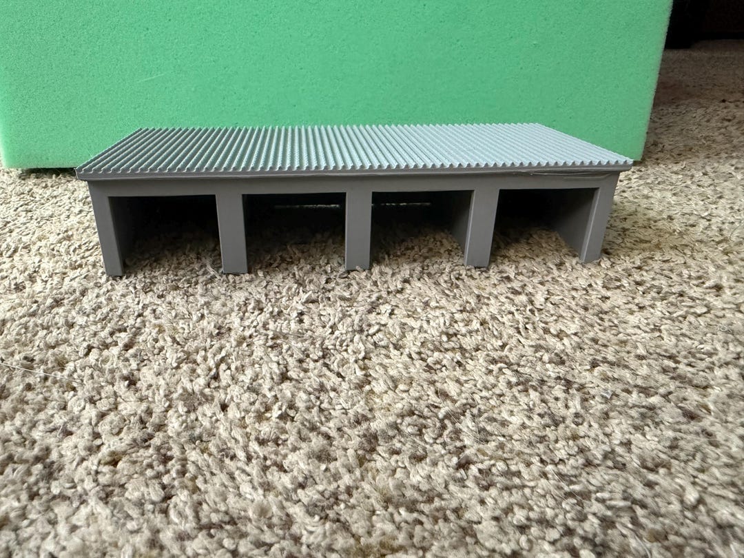 4 Car Garage - HO Scale 1:87 Gauge | Preassembled - Built up Building ...