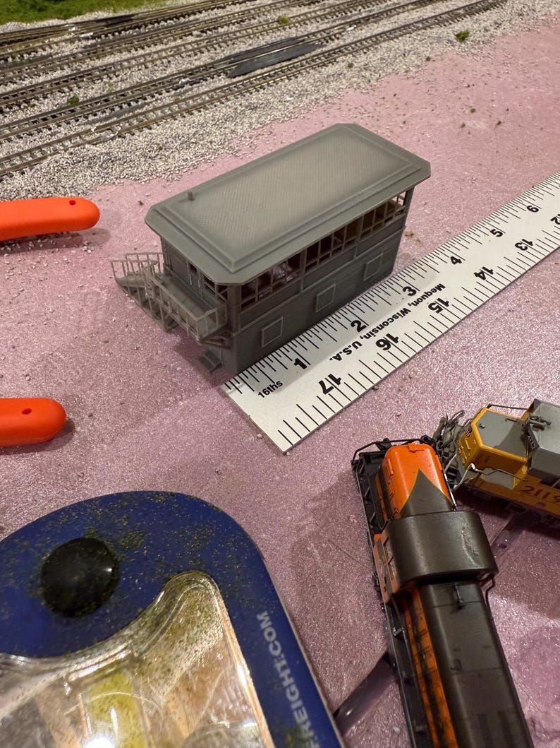 Control Tower - N Scale 1:160 - | Preassembled - Built up Building, No ...