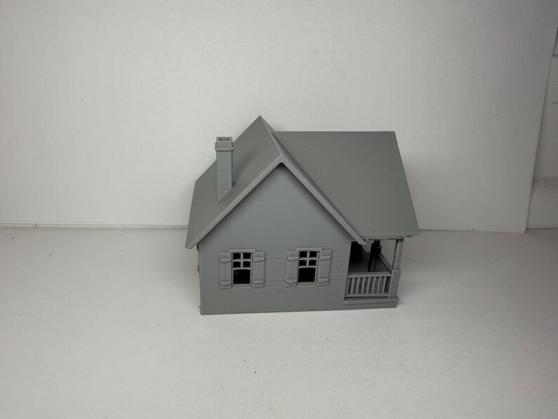 Cozy Craftsman Cottage House (2 Pk) - N Scale 1:160 Gauge - | Prebuilt ...