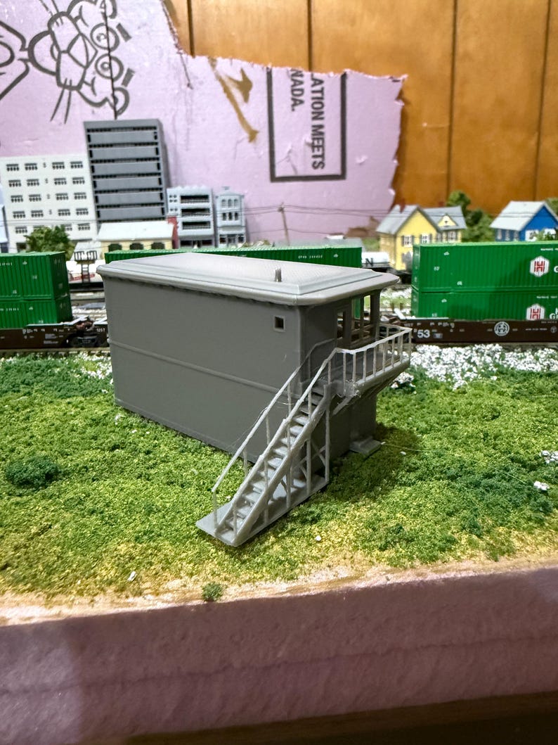Control Tower - N Scale 1:160 - | Preassembled - Built up Building, No ...