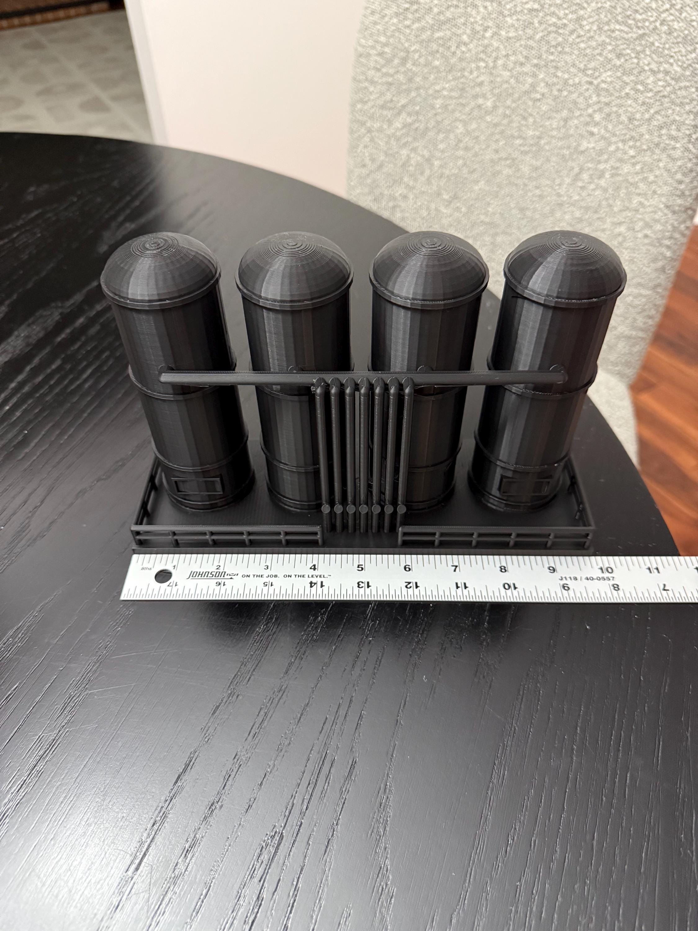 O Gauge - Fuel Tank Silos - 1:48 O Scale - Oil Industry Model Trains ...