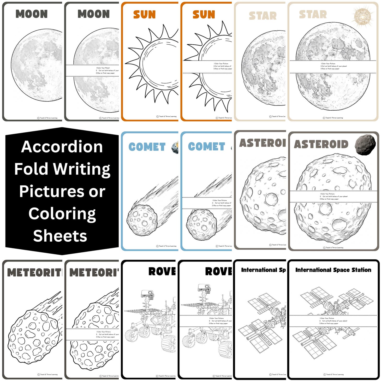 Solar System and Planets Research Activities Outer Space Bulletin Board ...
