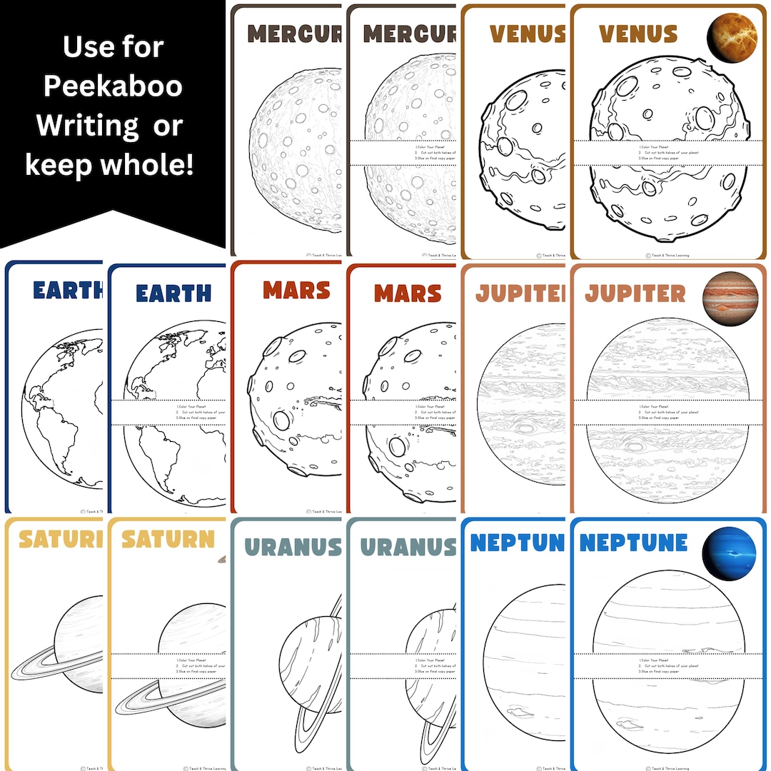 Solar System and Planets Research Activities Outer Space Bulletin Board ...