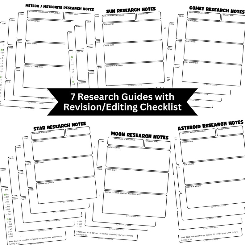 Solar System and Planets Research Activities Outer Space Bulletin Board ...