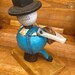 Upcycled Banjo Player Assemblage Sculpture | Repurposed Objects ...