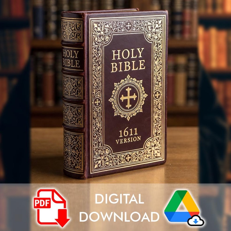 1611 King James Bible, English Version, Rare Christian Scripture - PDF ...