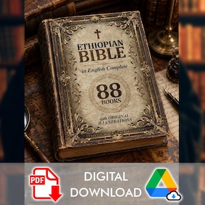 The Complete Ethiopian Bible in English 88 Scriptures: Including ...