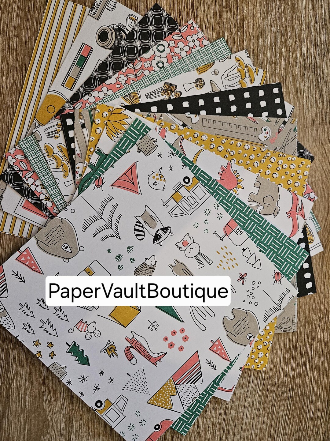 Pick a Pattern Designer Series Paper DSP, Stampin Up: 24x 6"x6" Sheets ...
