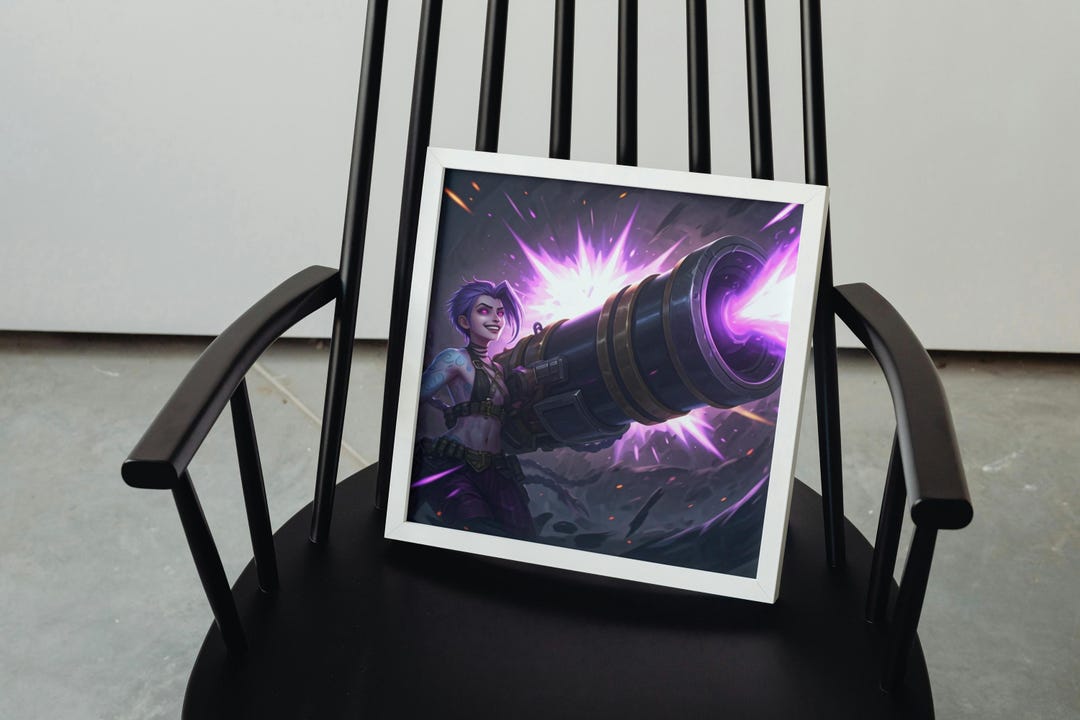 Capture the Magic: Jinx and Arcane Poster Set League of Legends Fan Art ...