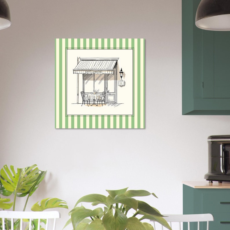 Café Lumière Paris Art Print – French Wall Decor - Etsy UK