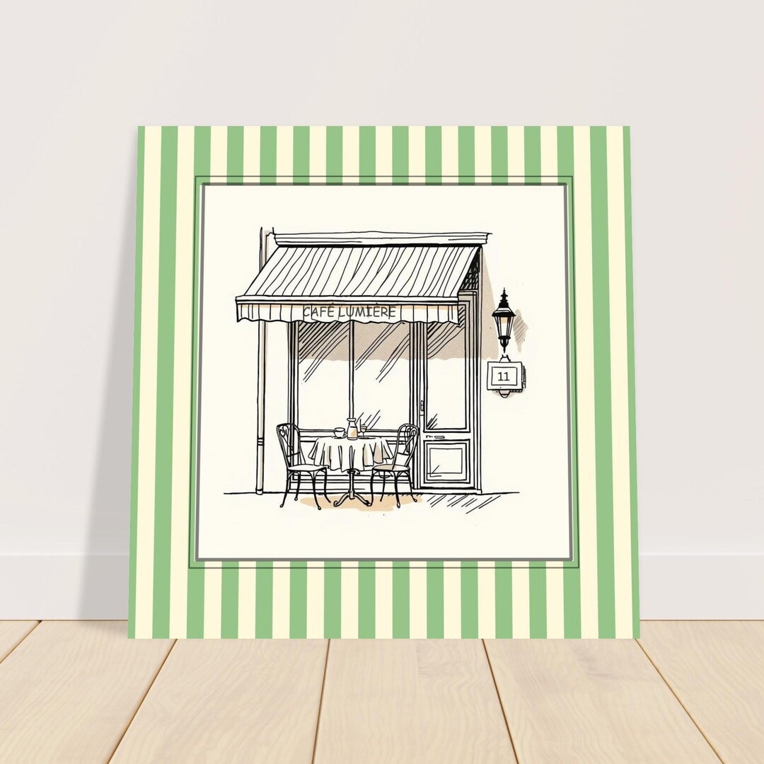 Café Lumière Paris Art Print – French Wall Decor - Etsy UK