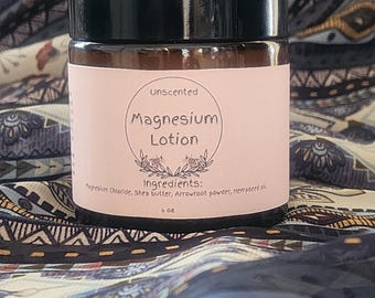 Magnesium Lotion - Etsy