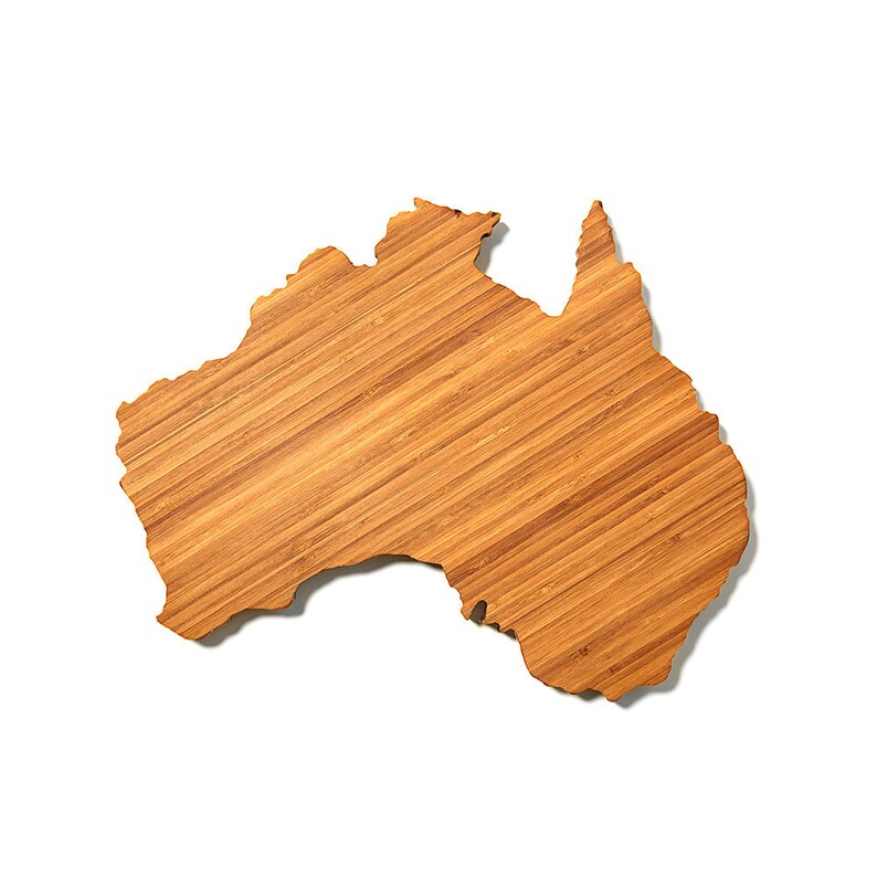 Australia Cutting Board Wood Cutting Board Australia Gift - Etsy