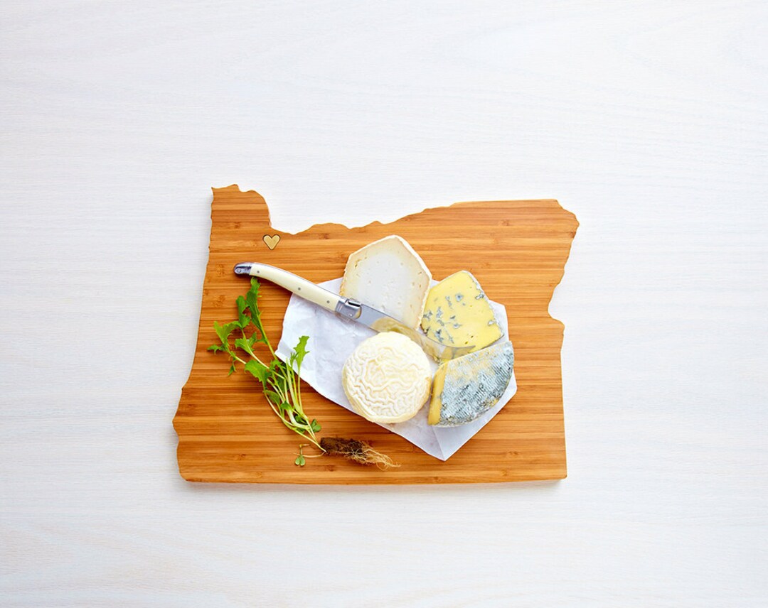 Oregon Cutting Board, Wood Cutting Board, Oregon Gift, Engraved Board ...