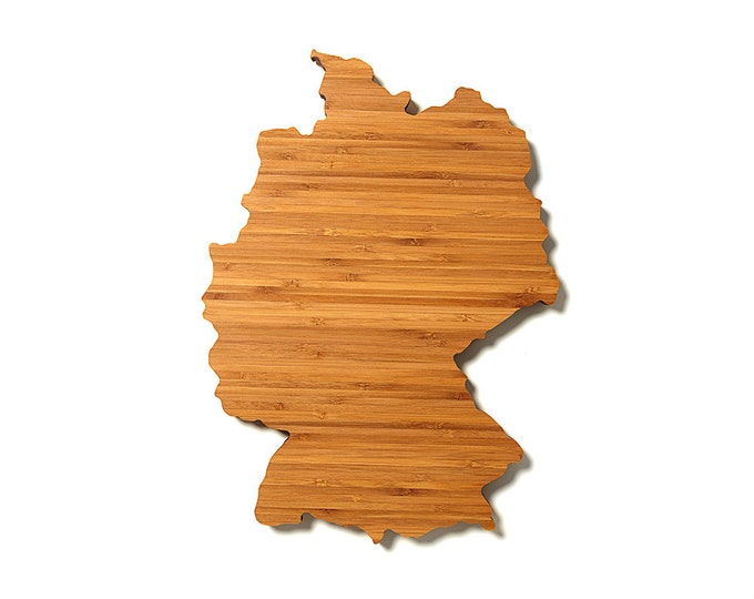 Germany Shaped Cutting Board, Gift Under 50, Personalized Cutting Board ...