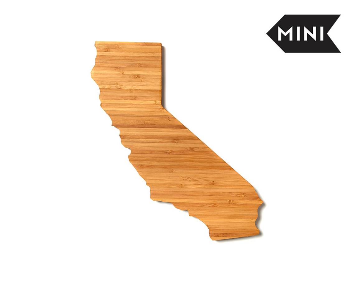 California Cutting Board, Wood Cutting Board, California Gift, Engraved ...