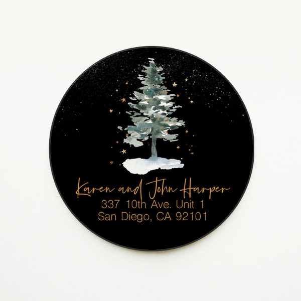 Christmas Tree Label - Etsy