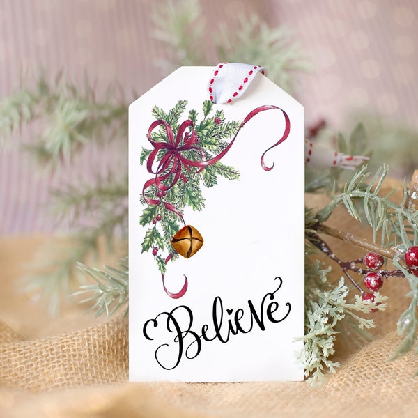 Believe Tag - Etsy