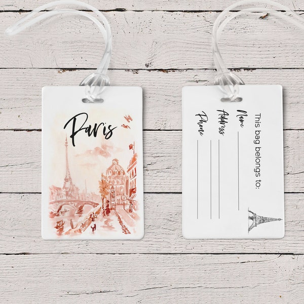 Paris Tags - Etsy