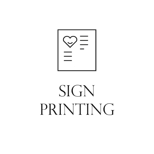 Professional Sign - Etsy