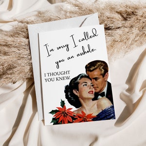 Funny Adult Greeting Card, Funny Birthday Card, for Him Greeting Card ...