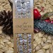 Christmas Gingerbread House Bookmark With Tassel, Holiday Bookmarks ...