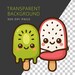 Kawaii Popsicle Clipart: Fruity Summer Ice Pop Pngs (digital Download ...