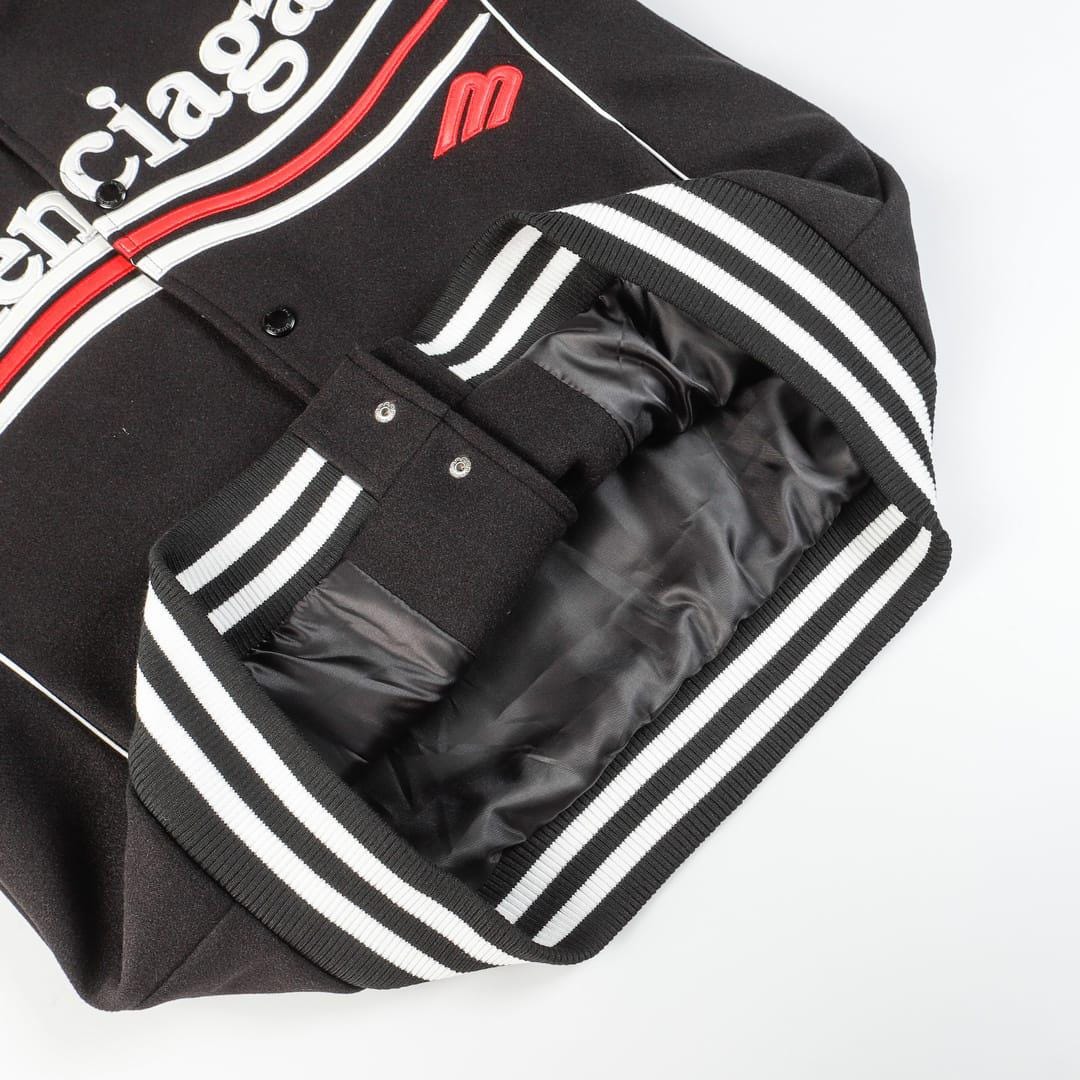 BALENCIAGA VARSITY JACKET - Etsy