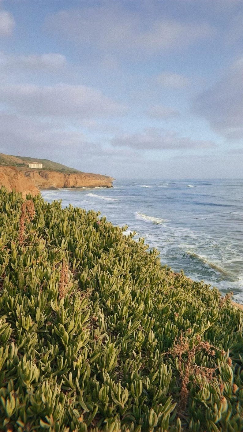 Sunset Cliffs Coastal Photography Bundle – Ocean Waves, Rocky Cliffs ...