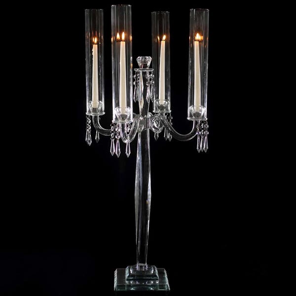 Crystal Candelabra - Etsy