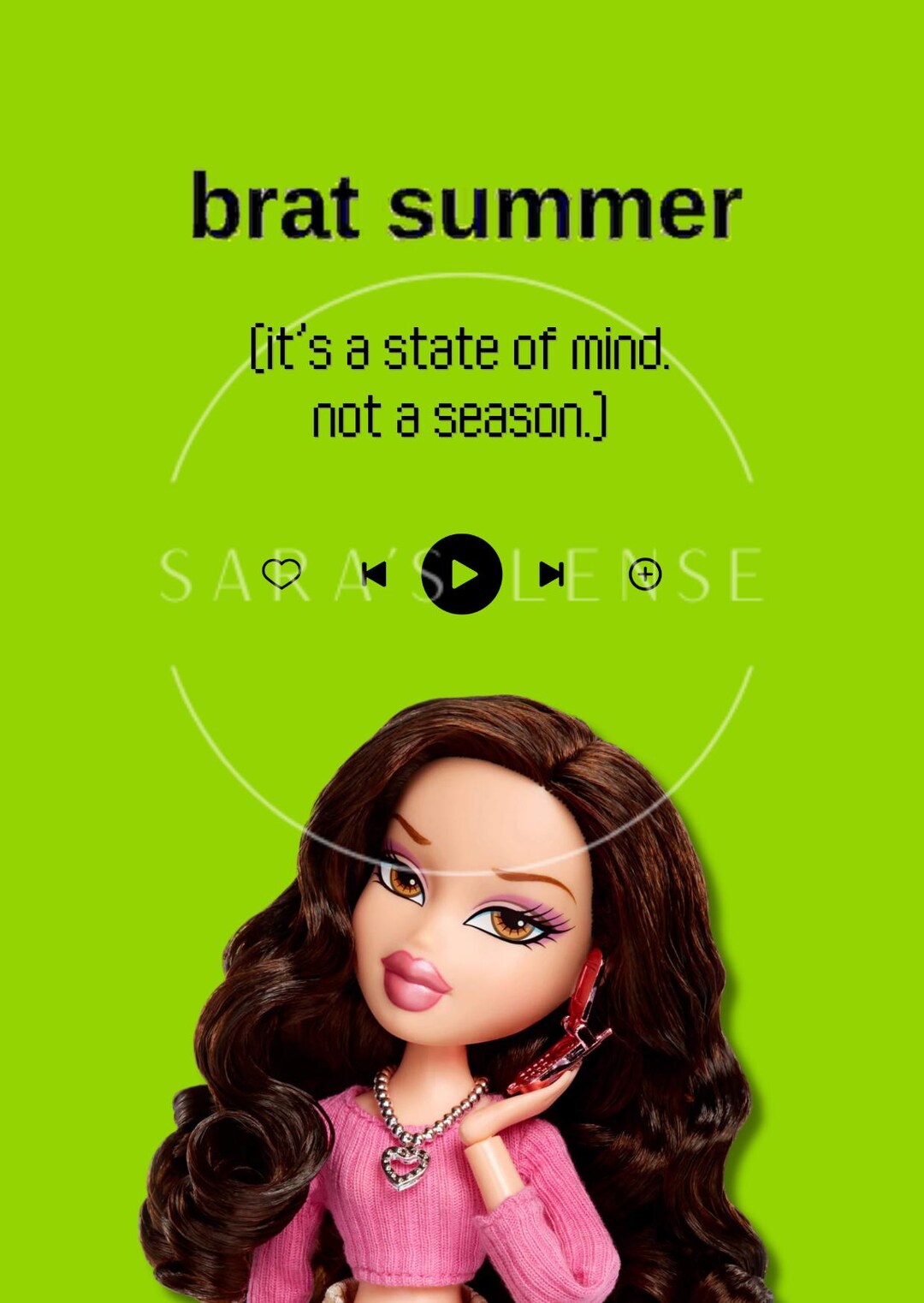 Brat Poster 5 Pack Digital Prints - Etsy