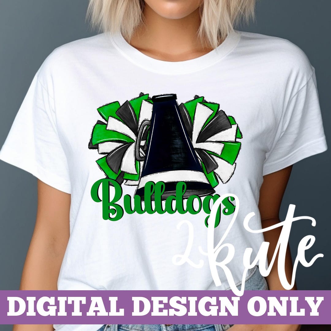 Bulldog Cheer Png, Bulldog School Spirit Design, Bulldog Football Png ...