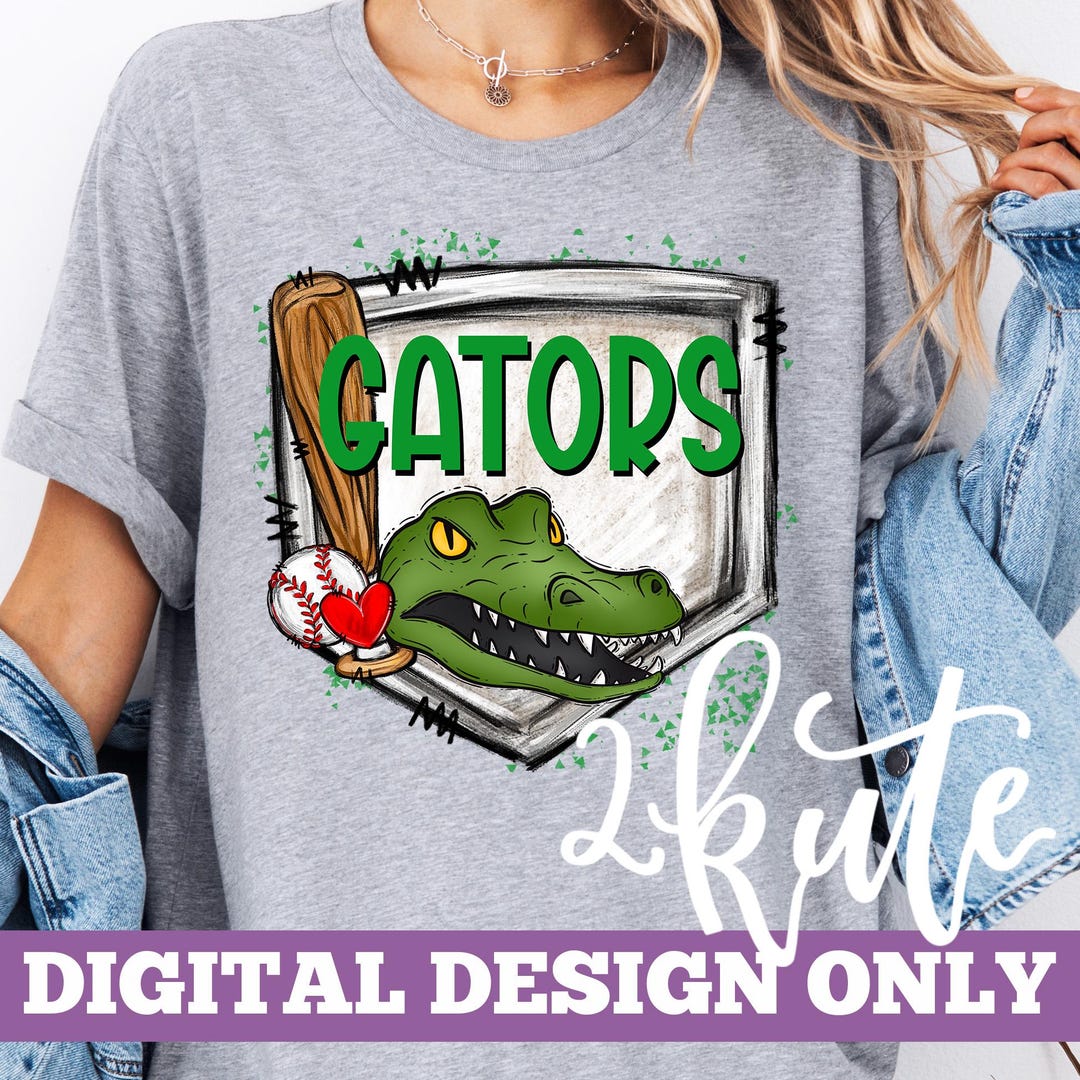 Gators Baseball Png, School Spirit Png, Baseball Digital Design Png ...