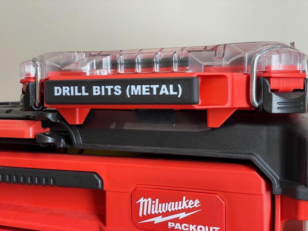 Milwaukee Packout Custom Handle Cover Label Tag, Perfect Organization ...