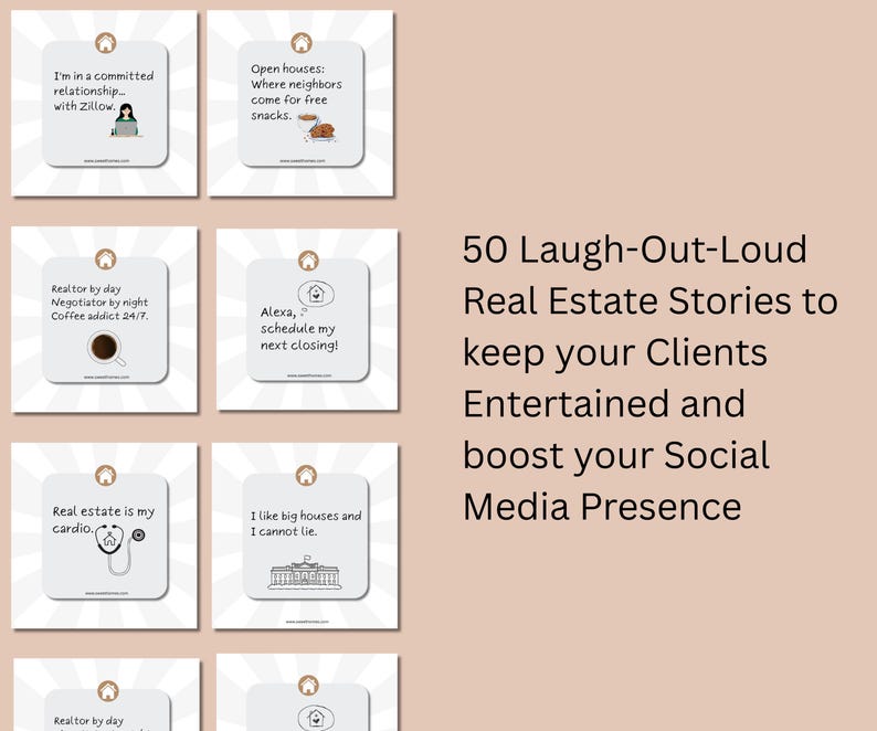 50 Funny Real Estate Social Media, Funny Real Estate Posts, Funny Real ...